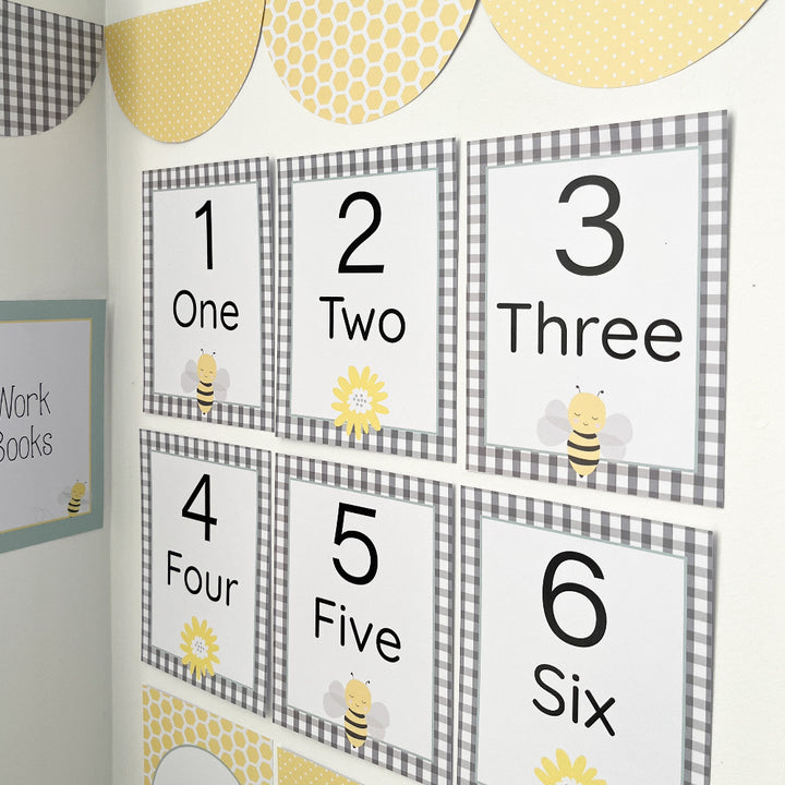 Bees and Blooms Classroom Decor | Cute & Minimal Bee-Themed Decorations ...